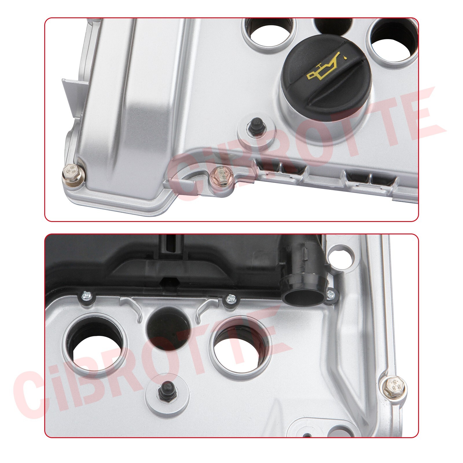 ALUMINUM Valve Cover Kit for 11-16 Mini Cooper S Countryman Paceman JCW ...