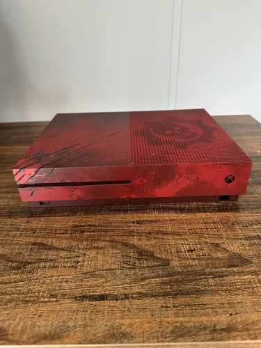 Microsoft Xbox One S Gears of War 4 Limited Edition 2 TB Crimson Red ...