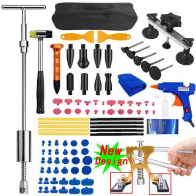 Car Dent Repair Tools T Puller Auto Body Sheet Metal Paintless Removal ...