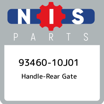 93460-10J01 Nissan Handle-rear gate 9346010J01, New Genuine OEM Part | eBay
