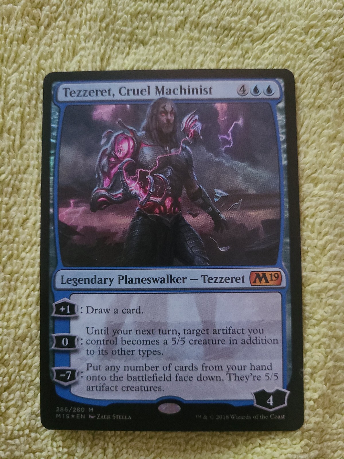 Magic: the Gathering - Tezzeret, Cruel Machinist- Near Mint Foil | eBay