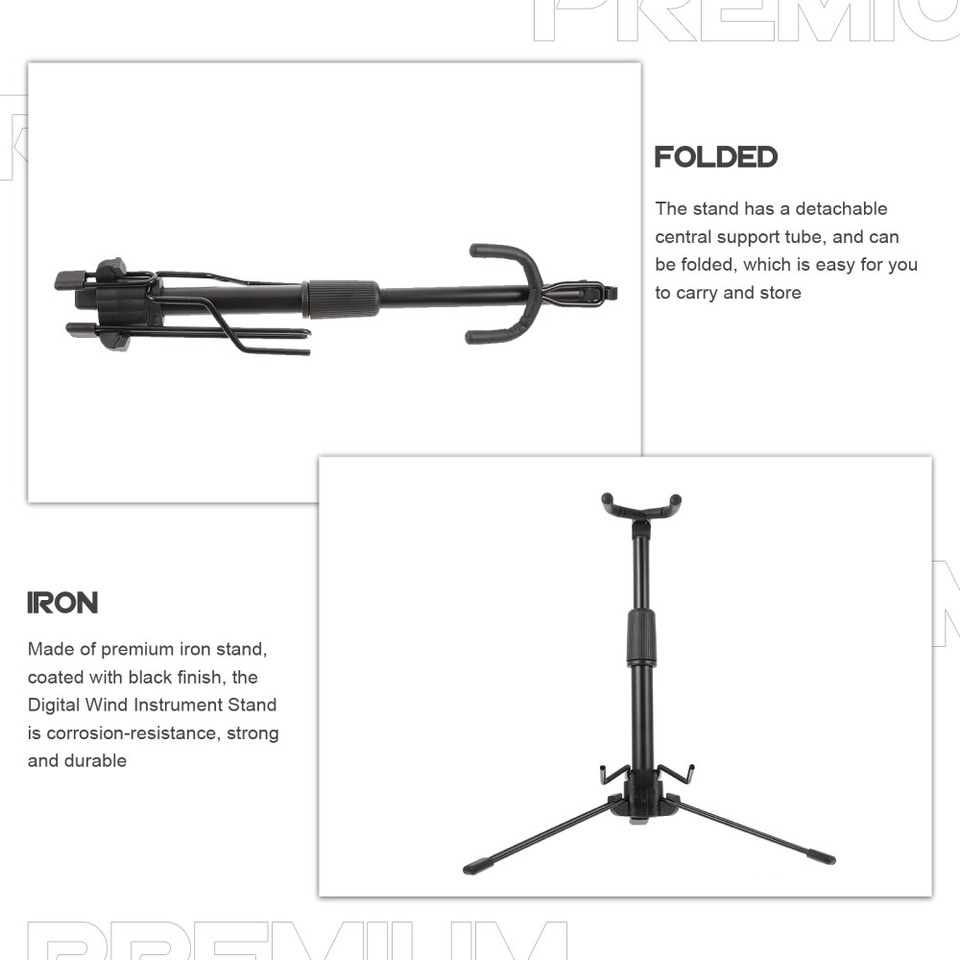 Electric Blowpipe Stand Instrument Music Holder Digital Wind Rack ...