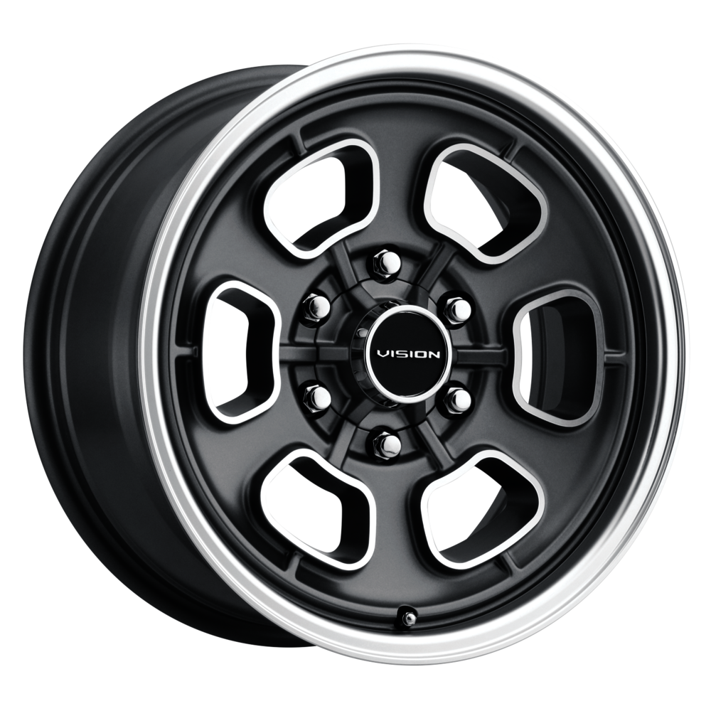 1 NEW SATIN GRAY MACHINED FACE/LIP VISION SHIFT 17X8 5-120.65 (64169 ...