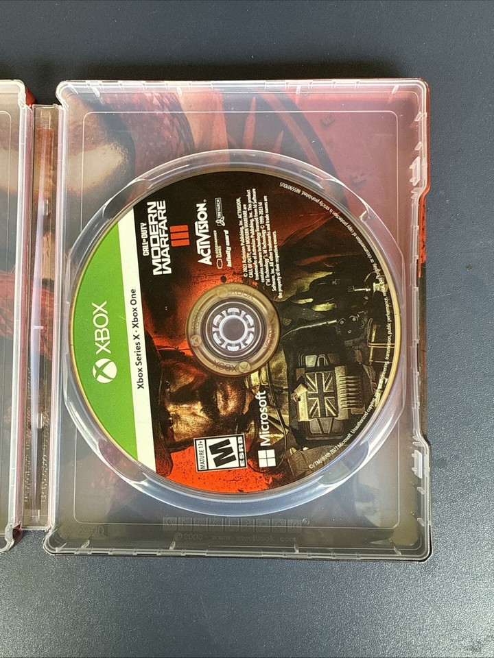 Call of Duty: Modern Warfare III 3 (Xbox Series X/Xbox One) Steelbook ...