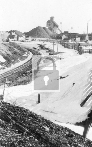 Mohawk Mine Shaft Snow Scene Keweenaw Michigan MI - Reprint | eBay