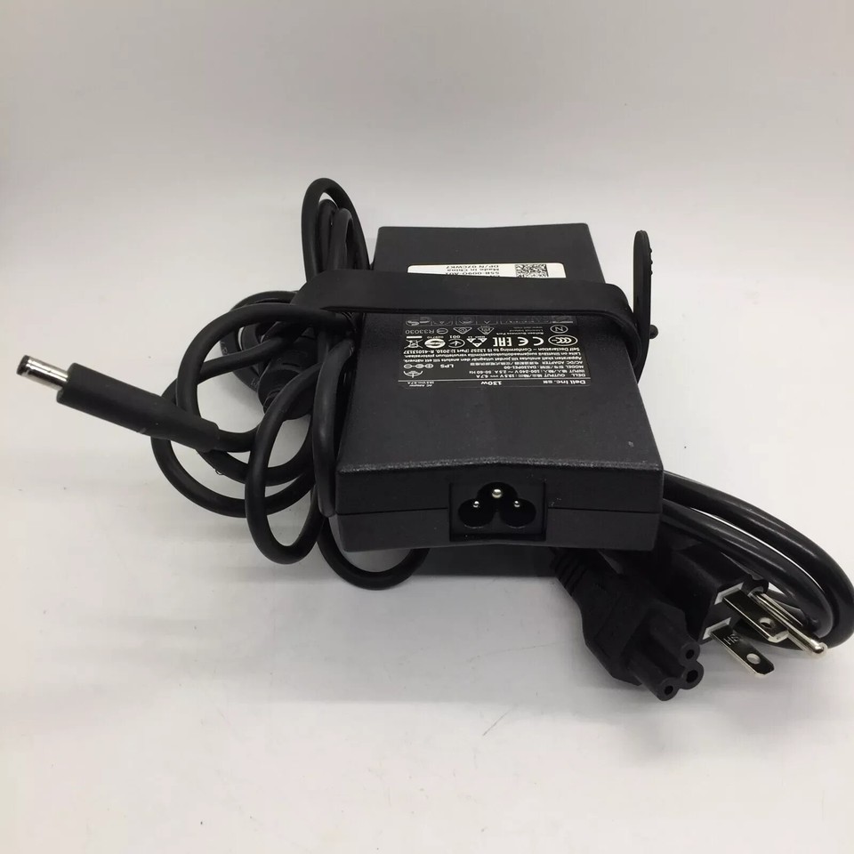 DELL Adapter Charger XPS Inspiron Precision 130W 6.67A 9TXK7 V363H ...