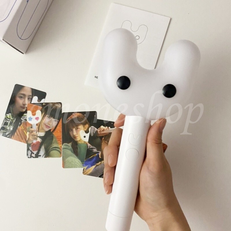 [ NewJeans - OFFICIAL Light Stick ] Binky Bong CHEERING FANLIGHT ( in ...
