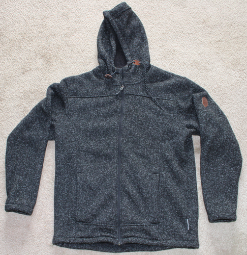 Free Country Mens Hooded Sherpa Lined Midweight Softshell Jacket Size ...