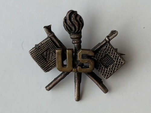 Vintage US ARMY SIGNAL CORPS WW1 ERA LAPEL PIN | eBay