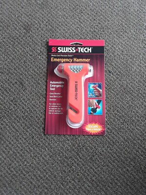 SWISS TECH EMERGENCY HAMMER Automobile Emergency Tool New | eBay
