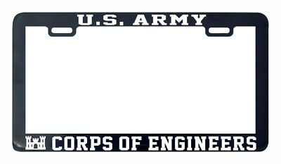Army Corps of Engineers license plate frame holder | eBay