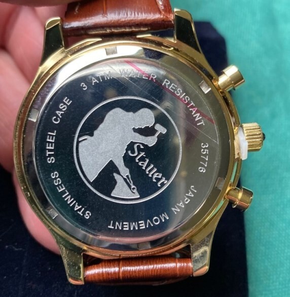 Stauer Chronograph Watch, Men's, New (with original protective film ...