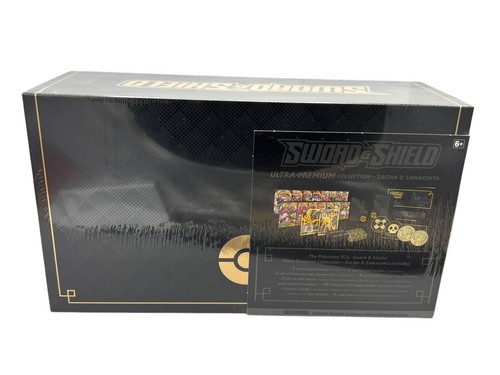 Pokemon Sword & Shield Ultra Premium Collection UPC Zacian and ...