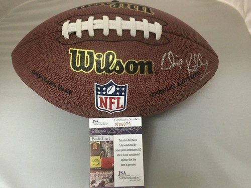 Autographed/Signed CHIP KELLY UCLA Bruins Oregon Brown Wilson Football ...