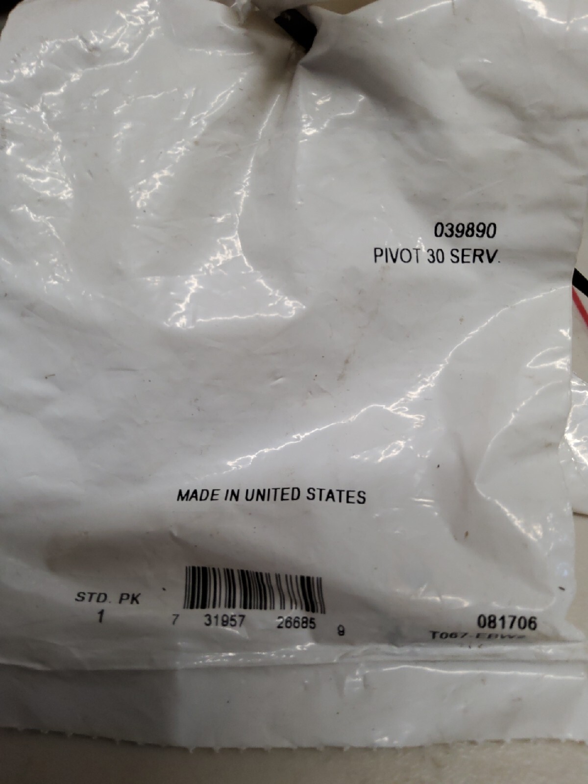 CONTROL CABLE SHIFT THROTTLE PIVOT END 039890 10-32 THREAD 1/4" PIN ...