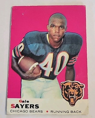 1969 TOPPS FOOTBALL GALE SAYERS CHICAGO BEARS #51 | eBay