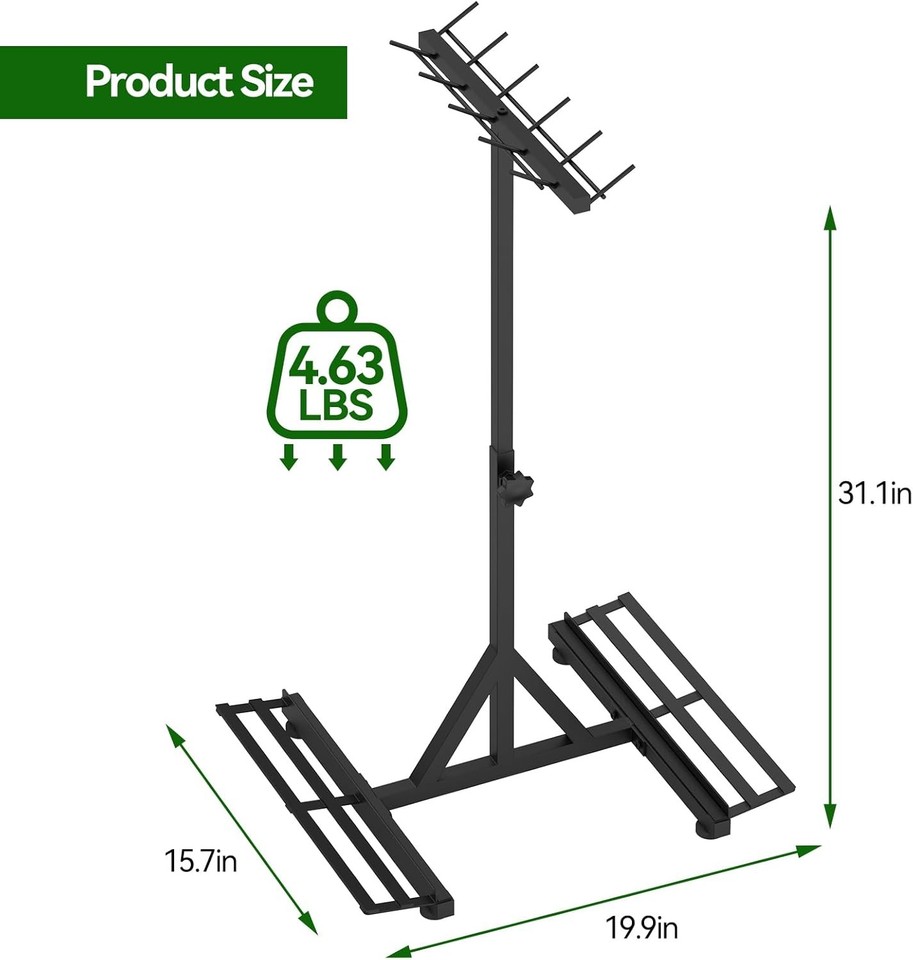 Gun Racks Rifle Rack Stand Floor Indoor Free Standing Metal Shotgun ...