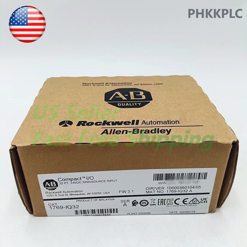 New AB Sealed 1769-IQ32 SER A CompactLogix 32Pt 24VDC Input Module ...
