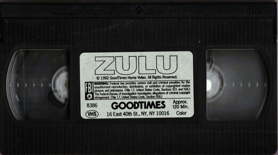 Zulu - Michael Caine - 1992 VHS Movie NR - Very Good Condition | eBay