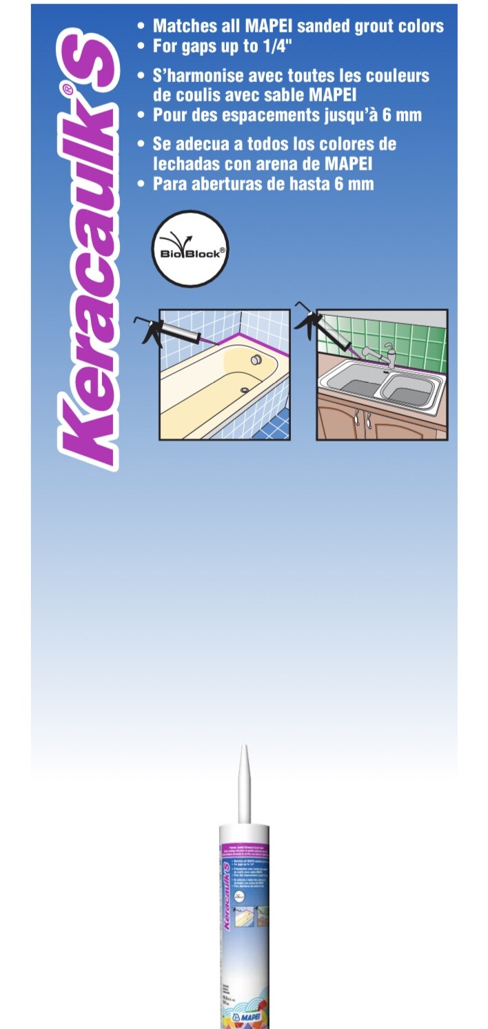 Mapei Keracaulk S - Sanded Caulk by Mapei, Mapei Sanded Caulk Choose ...