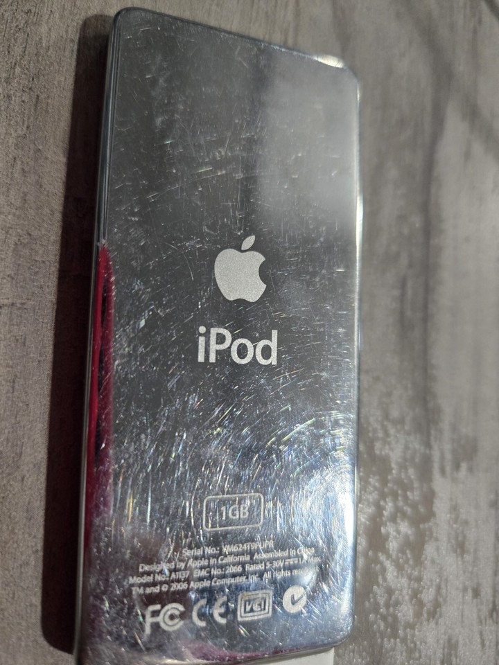 Apple iPod Mini Model A1137 1GB Black Tested & Working | eBay