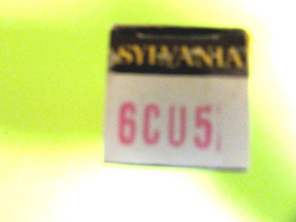 6CU5 SYLVANIA VINTAGE (TUBE), (NEW IN BOX / NEW OLD STOCK). | eBay