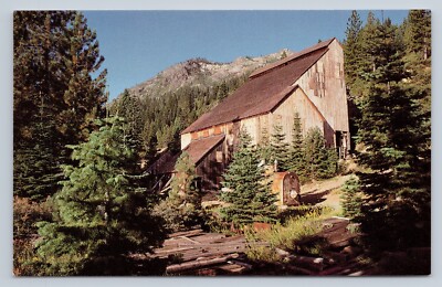 Postcard Mohawk Stamp Mill Plumas Eureka State Park California | eBay