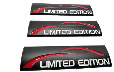 Limited Edition 3D Emblem Schriftzug Logo Metall Badge Sticker Auto ...