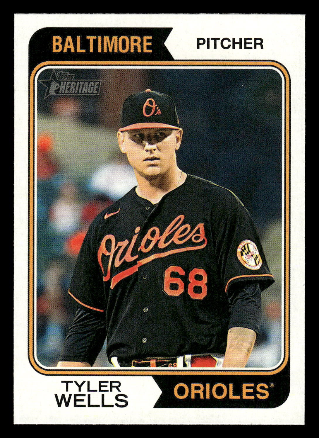 2023 Topps Heritage #570 Tyler Wells Baltimore Orioles | eBay