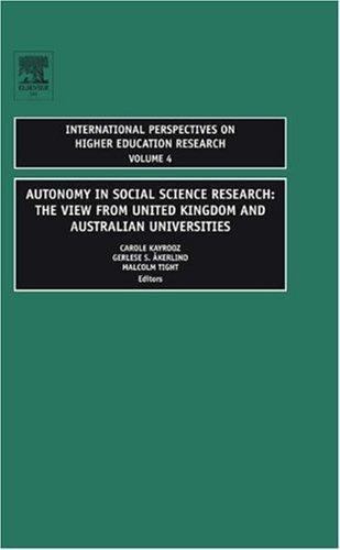 International Perspectives on Higher Education Research Ser.: Autonomy ...