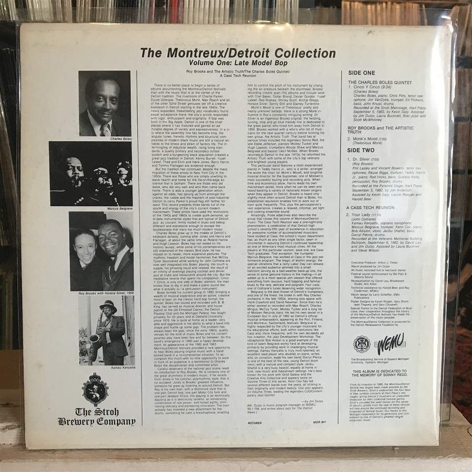 [JAZZ]~[VARIOUS]~EXC LP~The Montreux / Detroit Collection~Vol One~Late ...