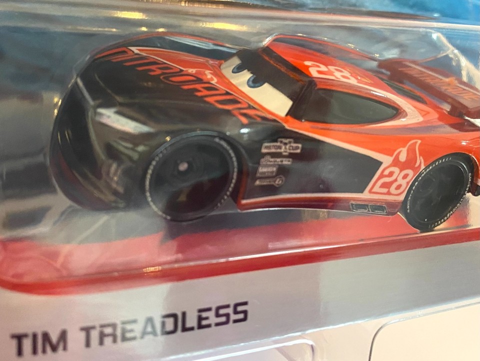 Disney Pixar Cars-- Tim Treadless-- "Next Gen" Piston Cup Racers | eBay