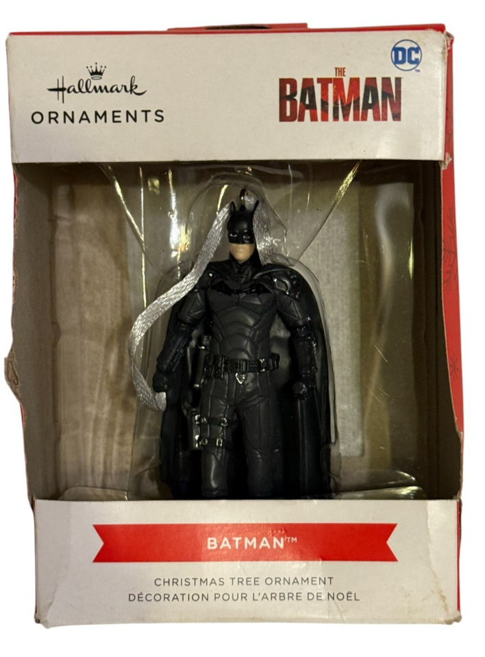 HALLMARK Batman Christmas Ornament THE BATMAN DC Superhero VTG Style ...