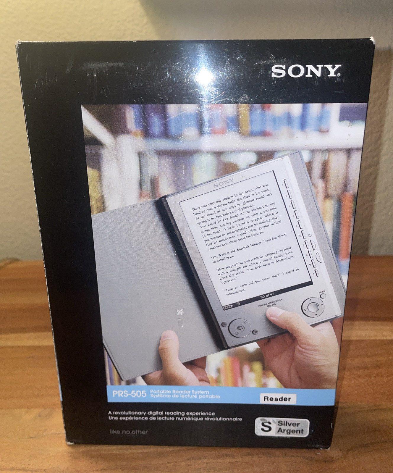 Sony PRS-505 Black Digital Ebook Reader New (unused) In Open Box
