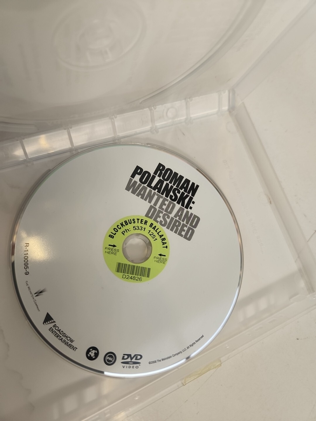 Roman Polanski - Wanted And Desired,ex Rental Blockbuster Ballarat Vgc ...