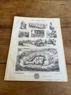 gravure atlas historique et pittoresque N25 mahométisme khalifat | eBay