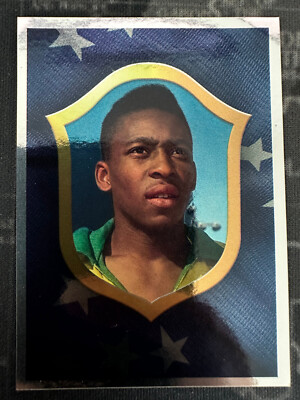 2018 Panini Sticker Team Brazil Pele #91 | eBay