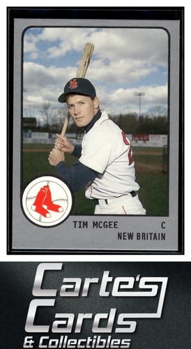 Tim McGee 1988 ProCards #901 New Britain Red Sox | eBay