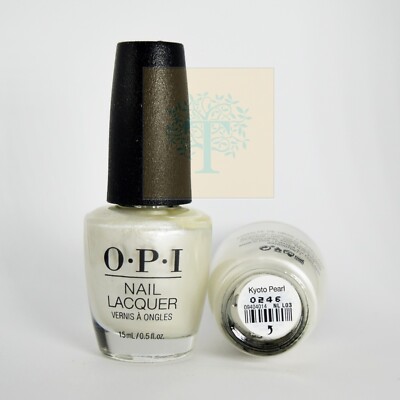 OPI Nail Lacquer 0.5oz/15mL Brand New Authentic - Kyoto Pearl - L03 | eBay