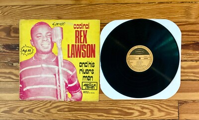 Cardinal Rex Jim Lawson & His Rivers Men LP Vinyl Akpolla OG Nigerian ...