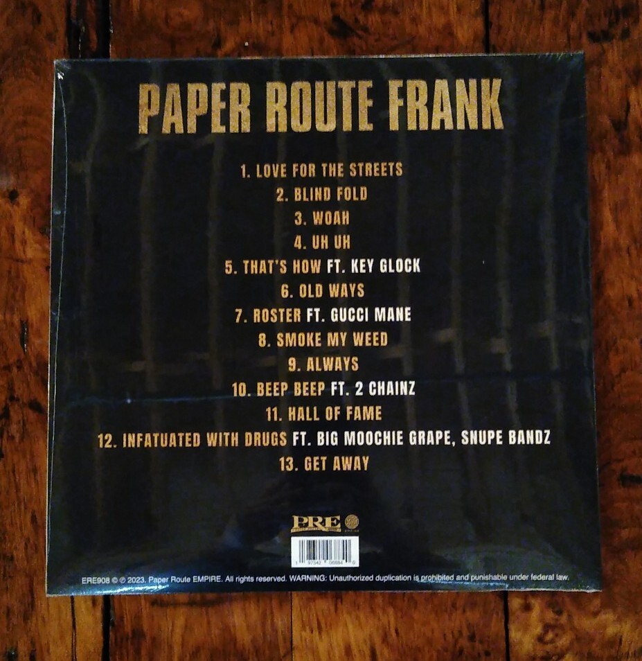Paper Route Frank-Silver Nugget by Young Dolph (Record, 2023) for sale ...