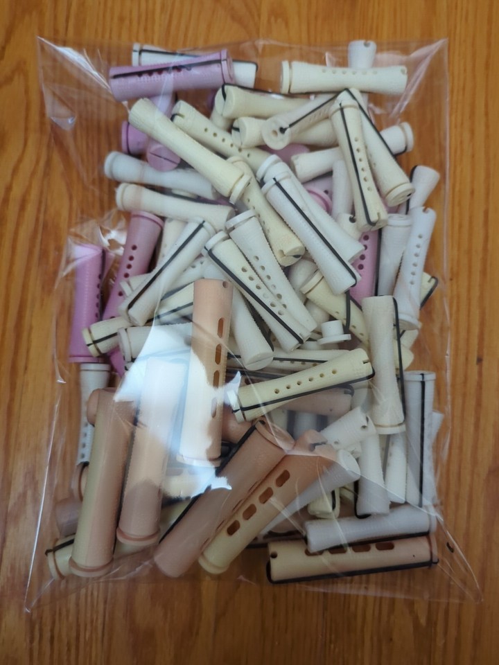 Vintage Perm Rods Rollers Curlers Cold Wave Hair Assorted Size & colors ...