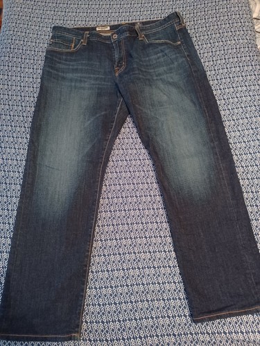 AG Adriano Goldschmied The Graduate Pants Mens 38x34(29) Blue Denim ...
