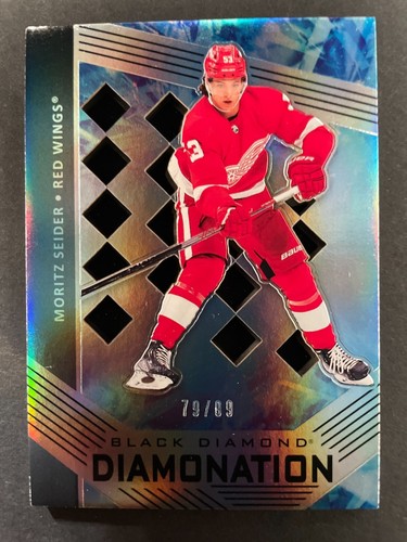 MORITZ SEIDER 2021-22 BLACK DIAMOND DIAMONATION ROOKIE CARD SERIAL ...
