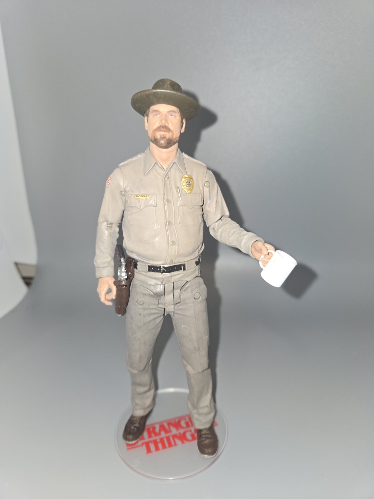 McFarlane Stranger Things Chief Hopper Action Figure 2017 Netflix ...