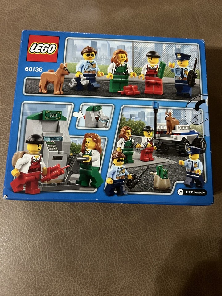 60136 POLICE STARTER SET lego NEW city town train legos SEALED nisb E4 ...