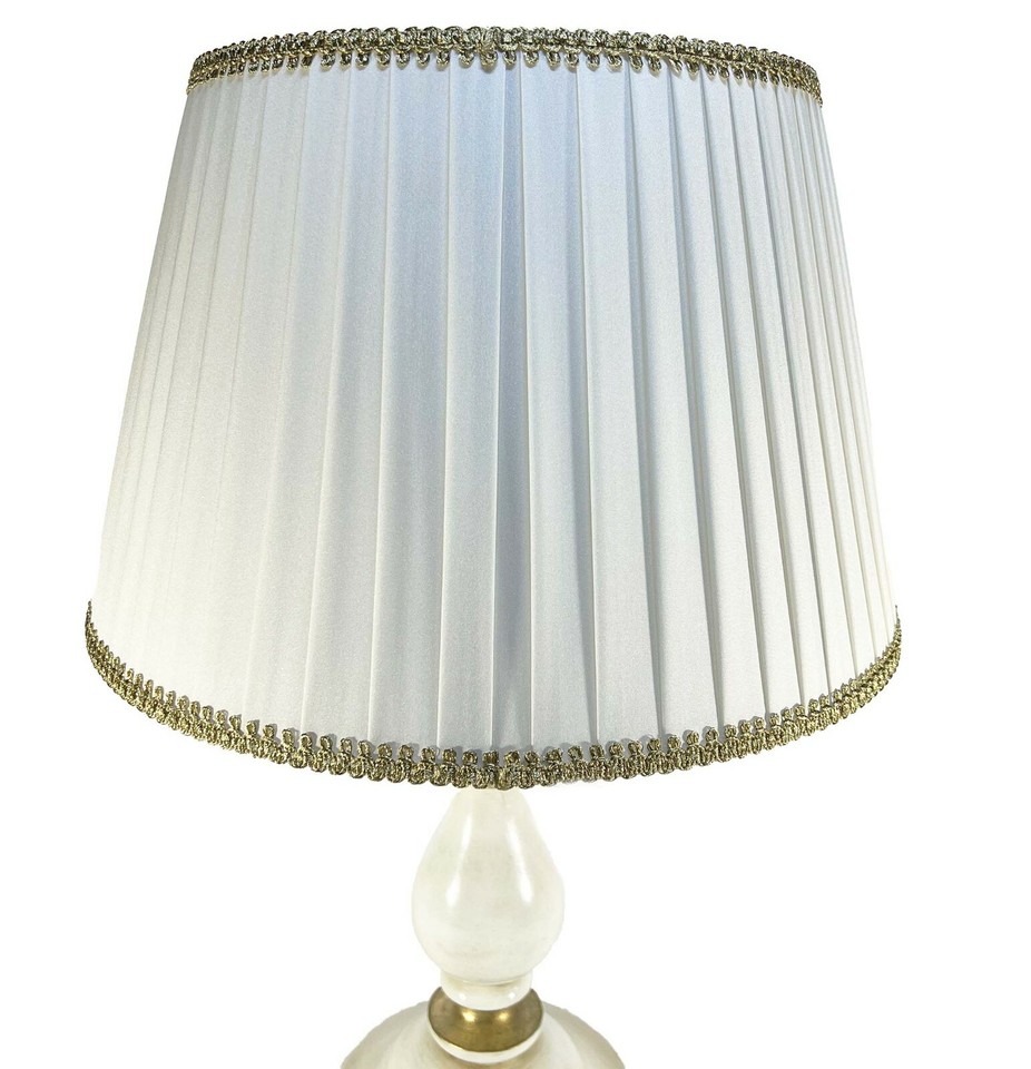 Large Wooden Classic Ivory Lamp 1 Light COLL DBS 100/BG-L | eBay UK