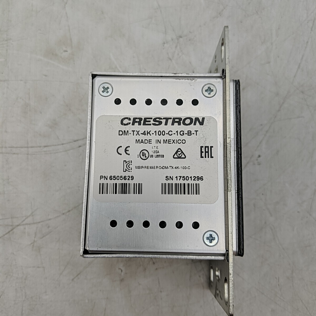 Crestron DM-TX-100-C-1G-B-T W/ Mounting Bracket | eBay