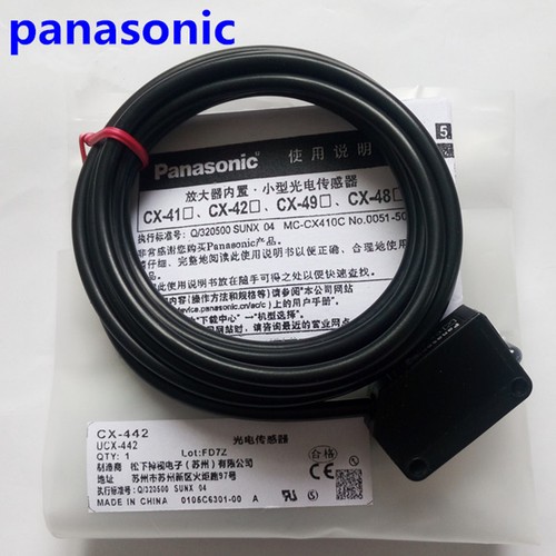 Panasonic SUNX CX-442 Photoelectric Sensor Free Shipping 1PC New CX442 ...