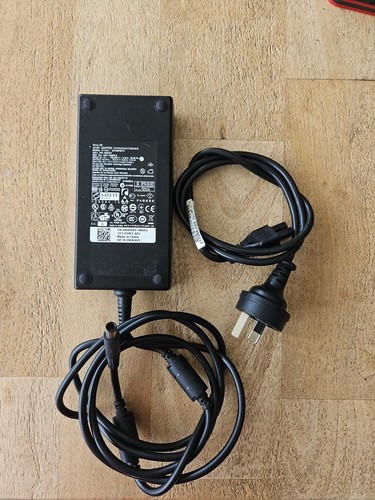 NEW Genuine Dell 180W AC Adapter Charger 19.5V 9.23A DA180PM111 + Power ...